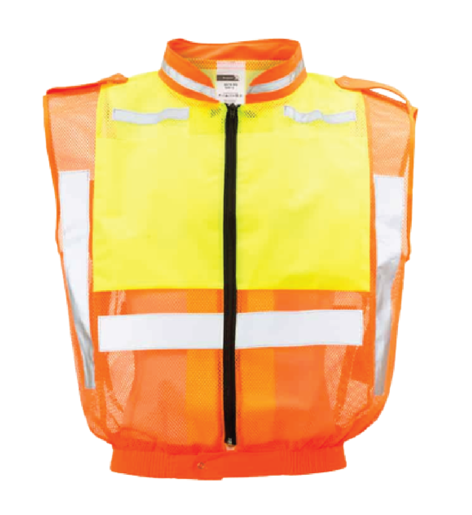 2-tone Reflective Sleeveless Vest - Mugale Industries